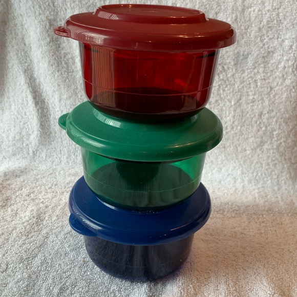 Tupperware | Kitchen | Tupperware New Set Of Three Cup Containers ...